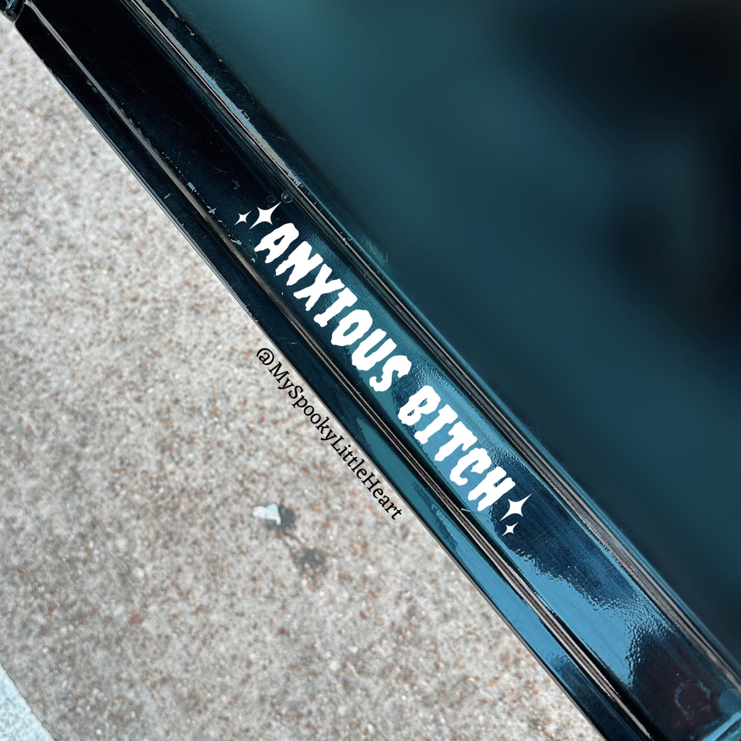 Anxious Bitch Vinyl Decal – My Spooky Little Heart, LLC