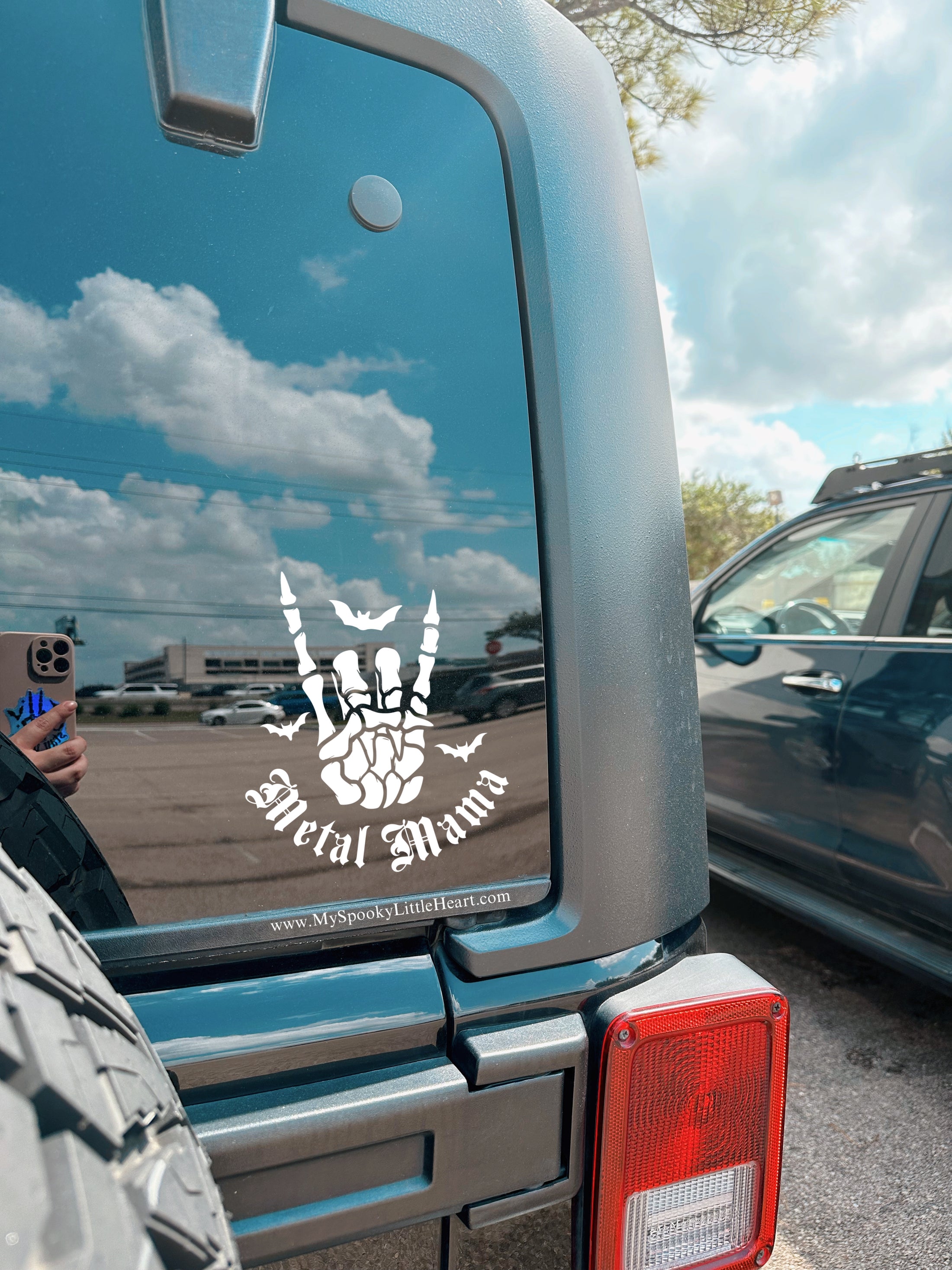 Metal Mama Vinyl Decal – My Spooky Little Heart, LLC