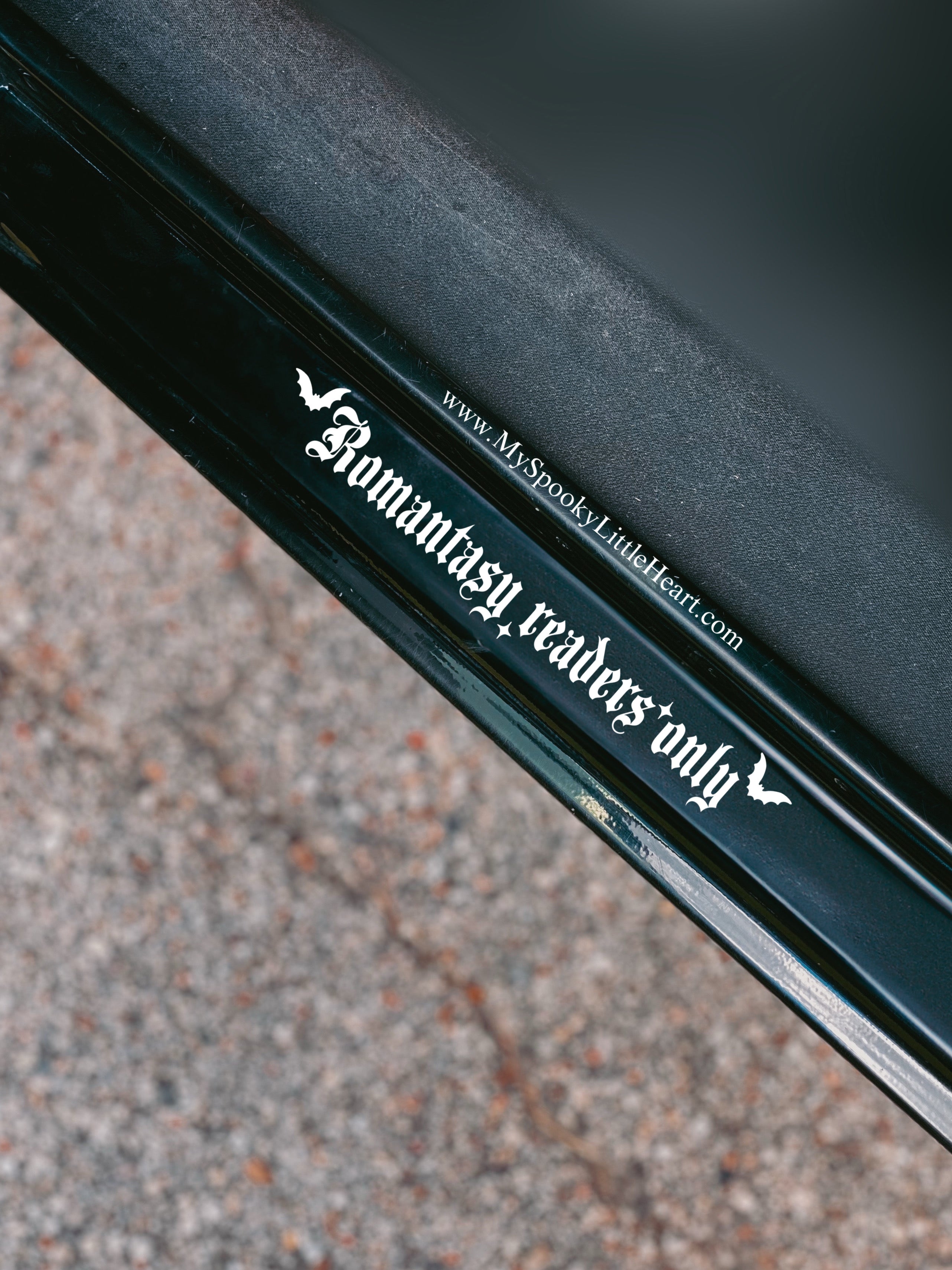 Romantasy readers only Vinyl Decal – My Spooky Little Heart, LLC