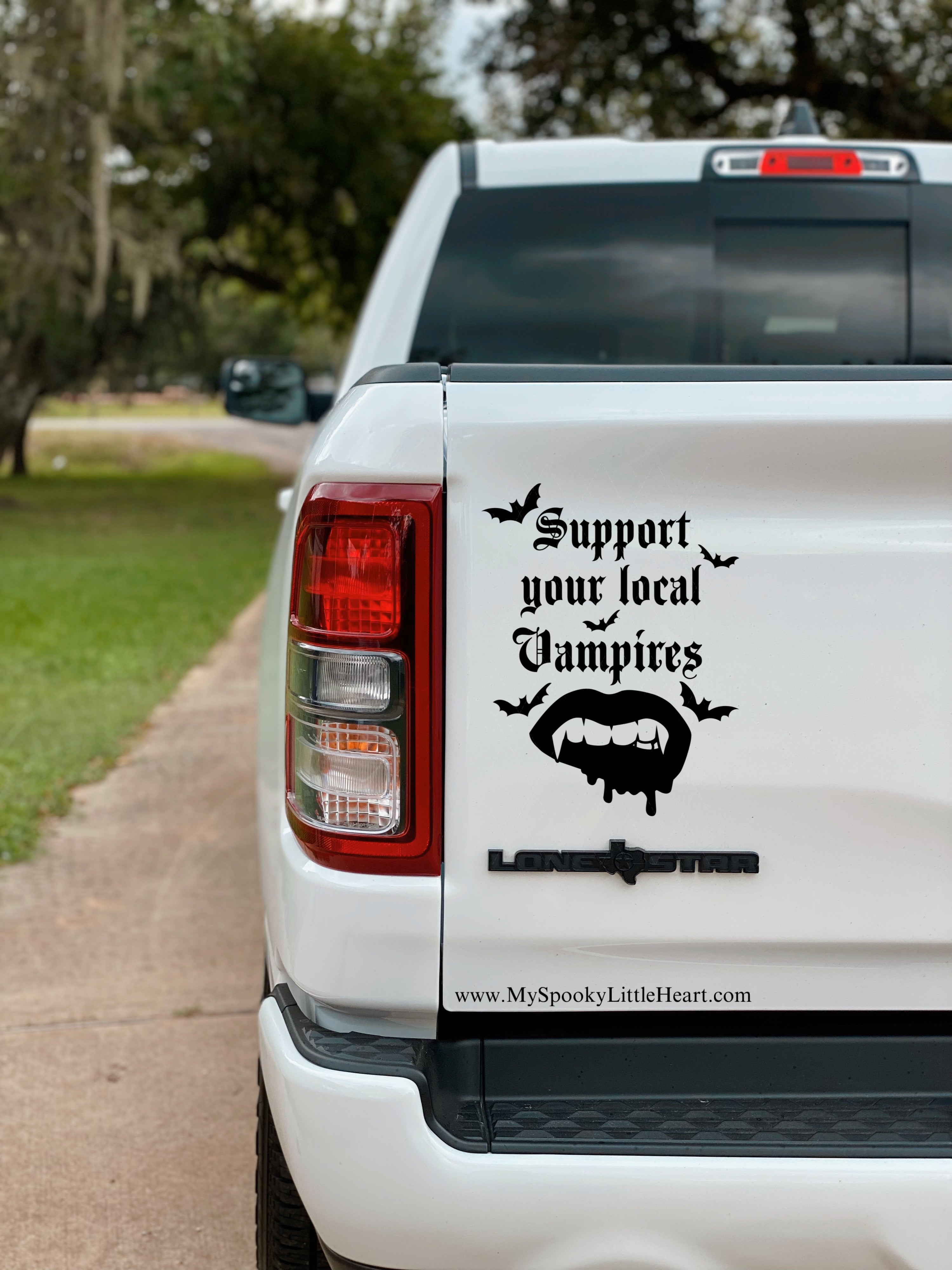 Support your local Vampires Vinyl Decal – My Spooky Little Heart, LLC