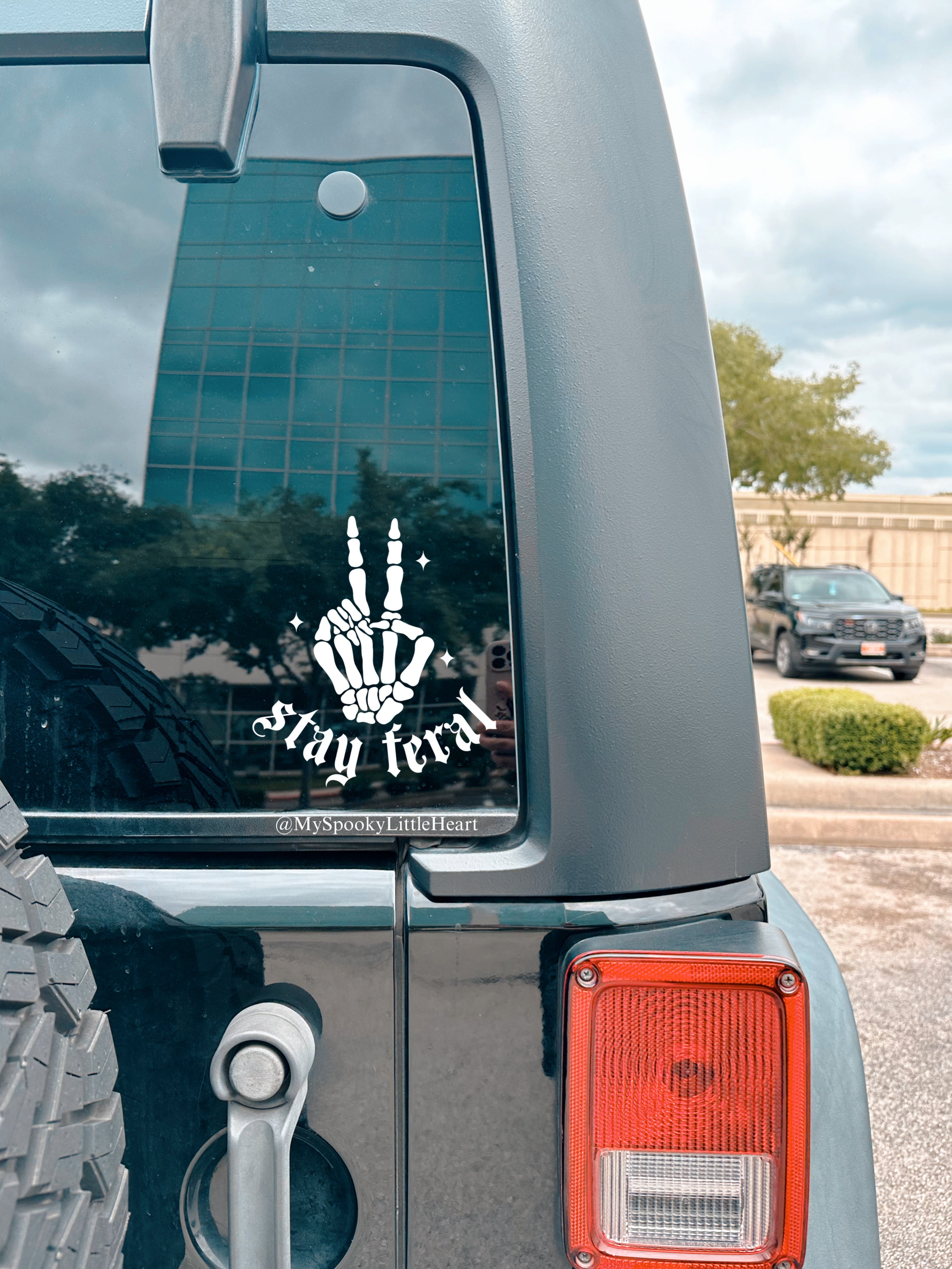 Stay Feral Vinyl Decal – My Spooky Little Heart, LLC
