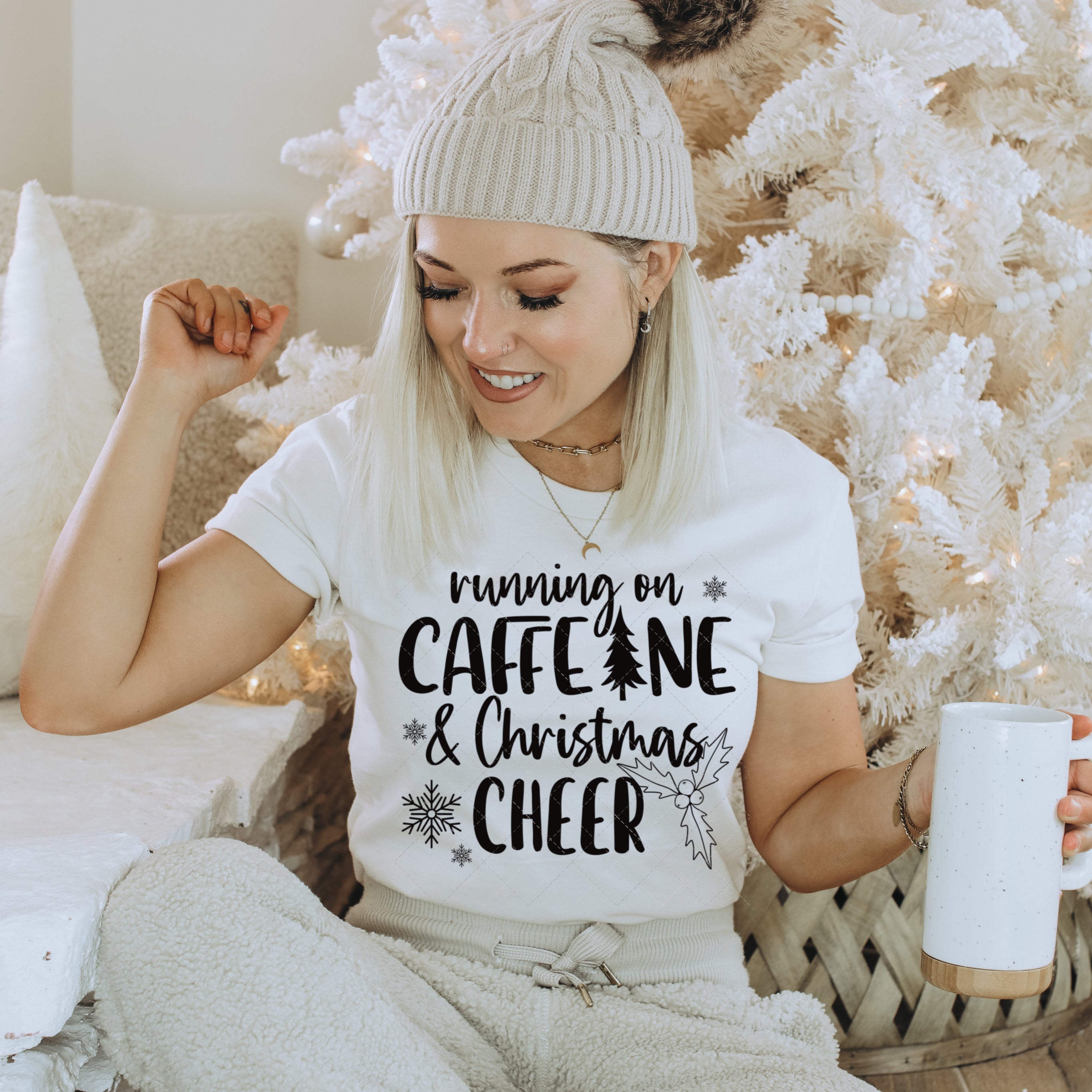 Running on Caffeine and Christmas Cheer/Shit (2 PNG Files) – My Spooky ...