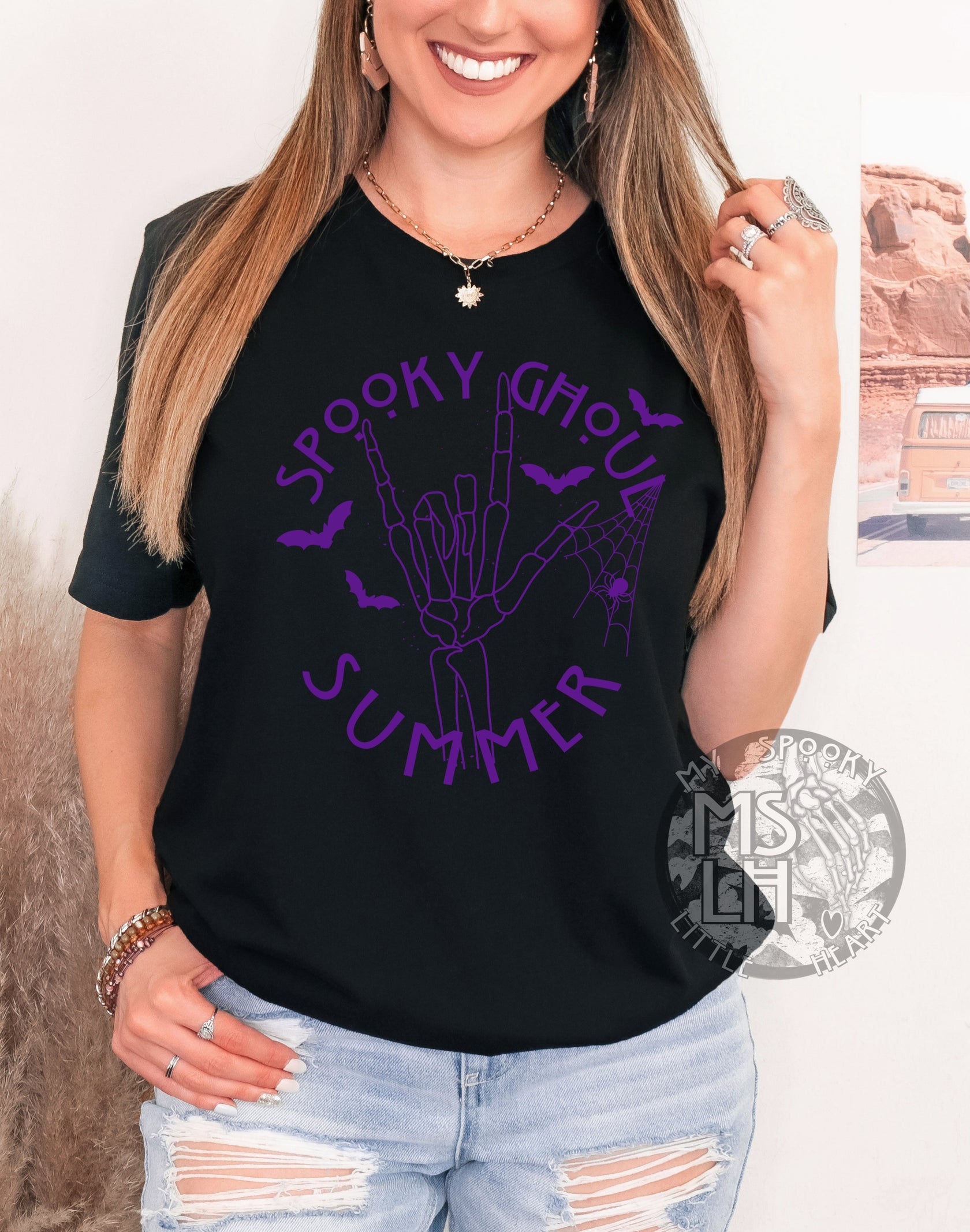 Spooky Ghoul Summer- Purple – My Spooky Little Heart, LLC